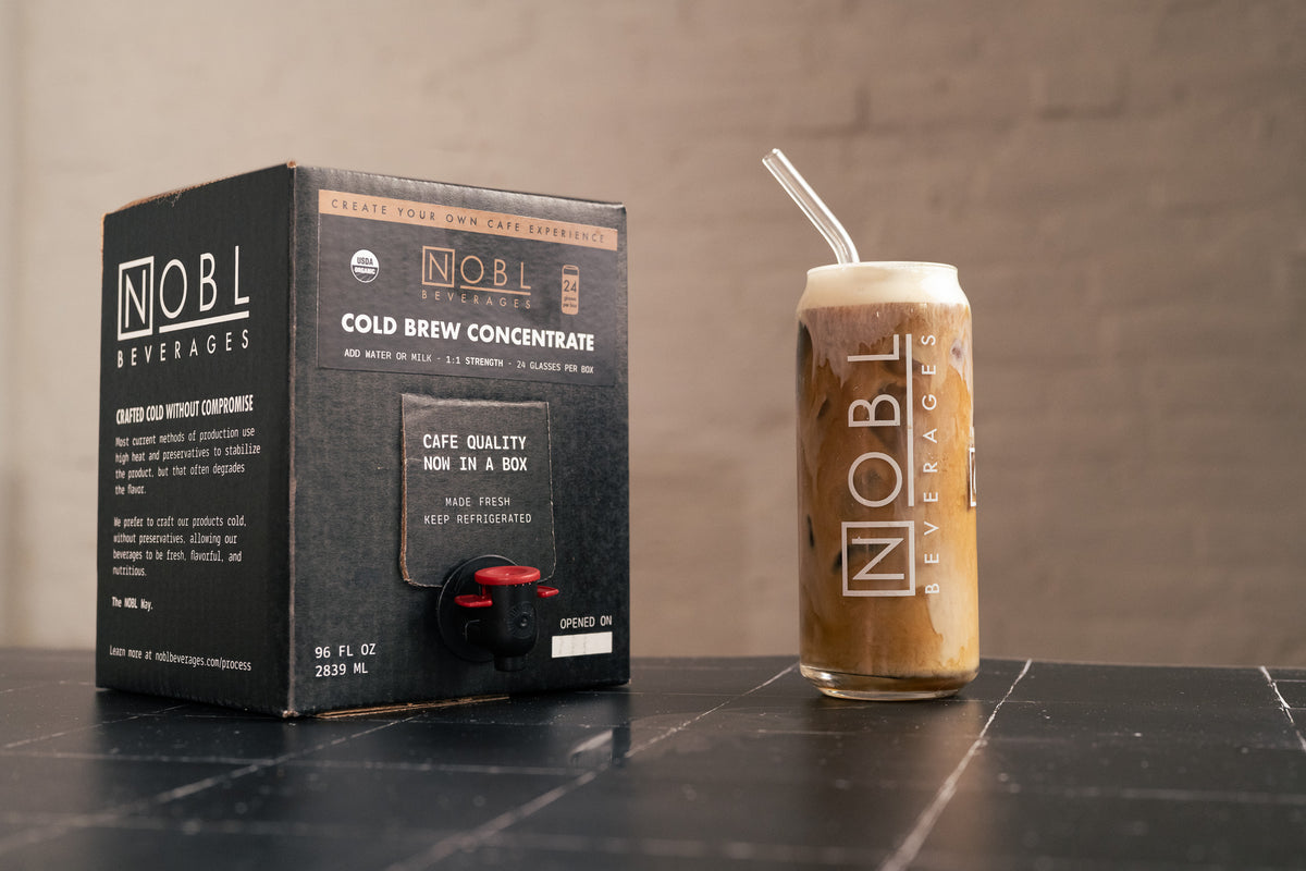 1 Box of Cold Brew Concentrate (24 Servings) – Nobl Beverages