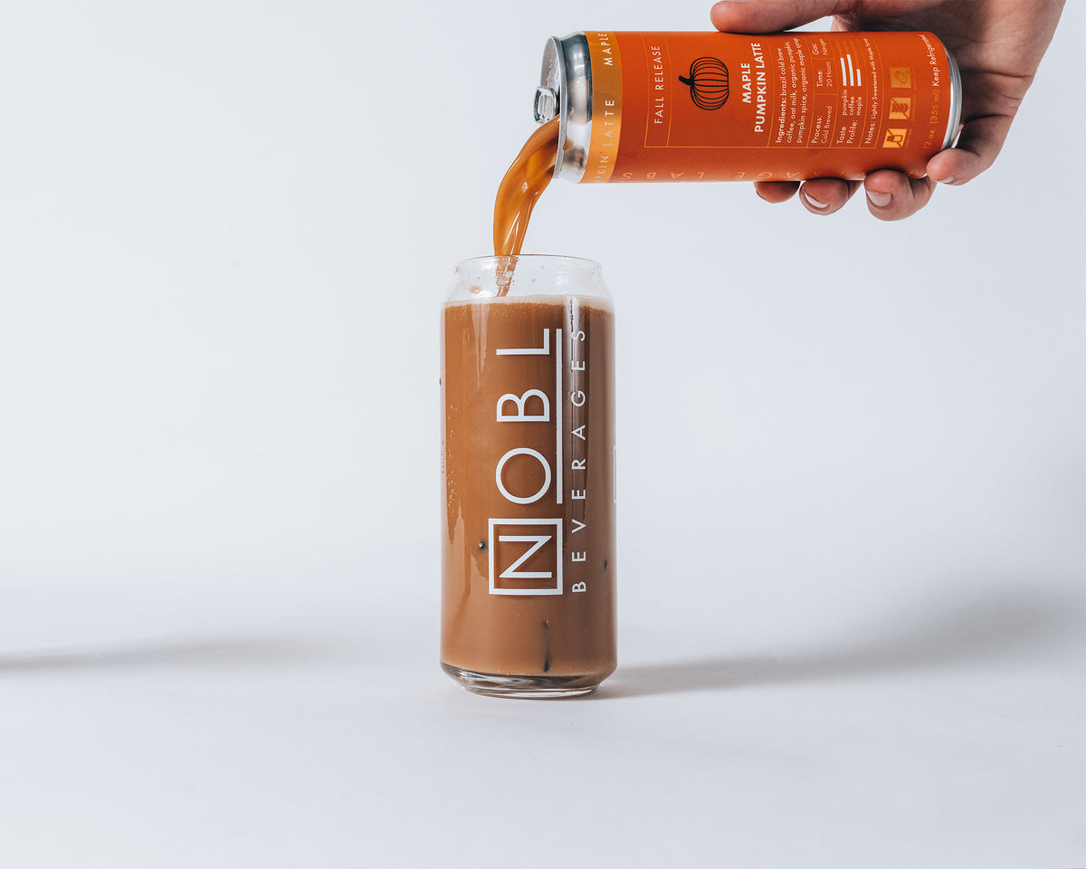 NOBL Seasonal Release - Maple Pumpkin Latte (12/case) – Nobl Beverages