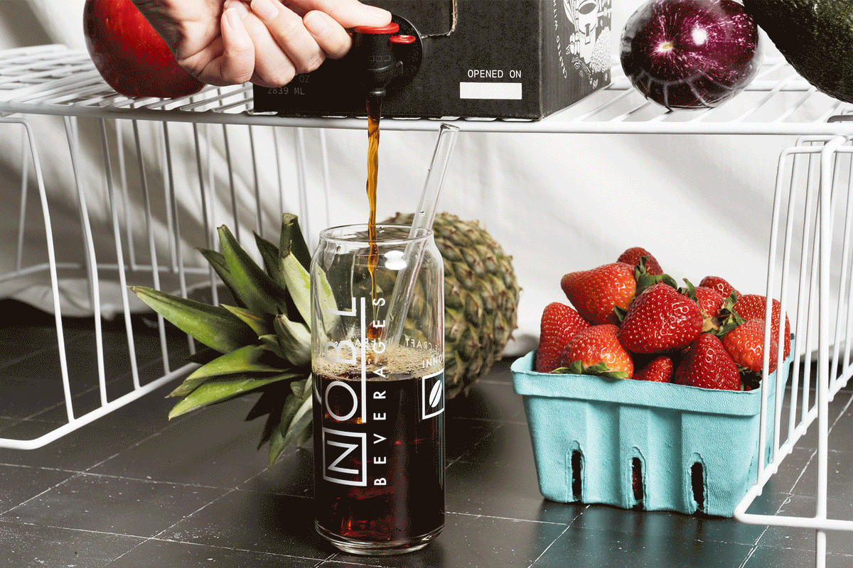 1 Box of Cold Brew (12 Cups) – Nobl Beverages